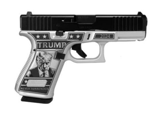 Pistole Glock 43X 9mm Custom Trump, Kurzwaffen - Aebi Waffen GmbH