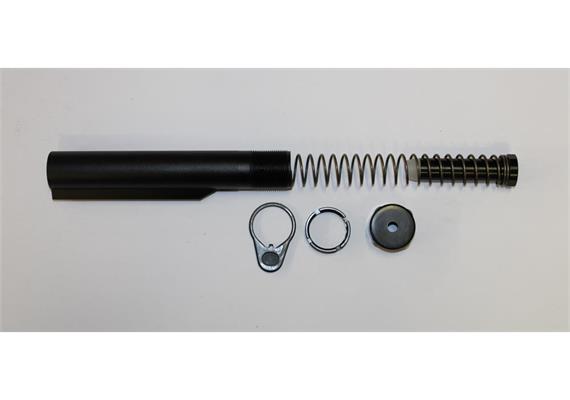Mil Spec AR-15 Buffer Tube Kit 6 Position, AR15/AR9 - Aebi Waffen GmbH